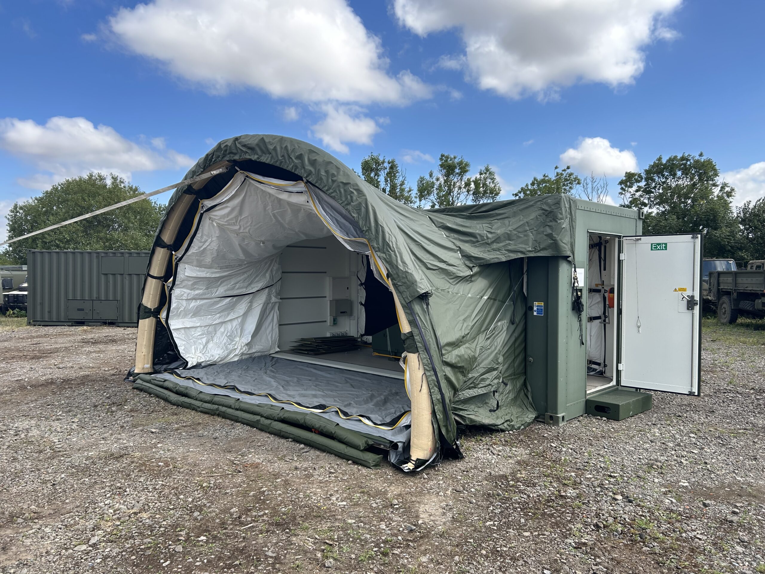 20ft ISO Deployable: Field Hospital Module Direct sales & - Witham ...