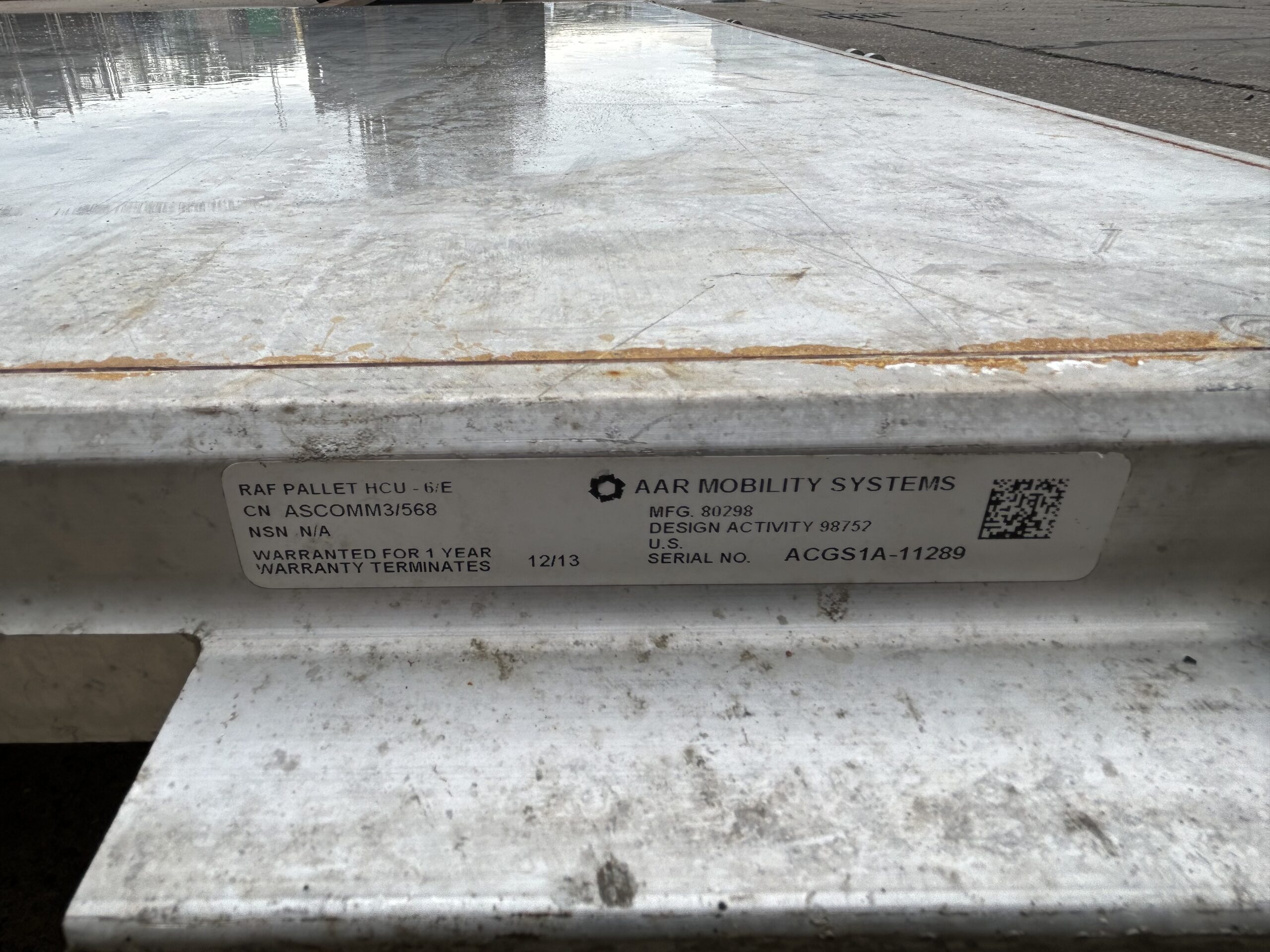 AAR Mobility: Aircraft Cargo Loading Pallets Direct sales & - Witham ...