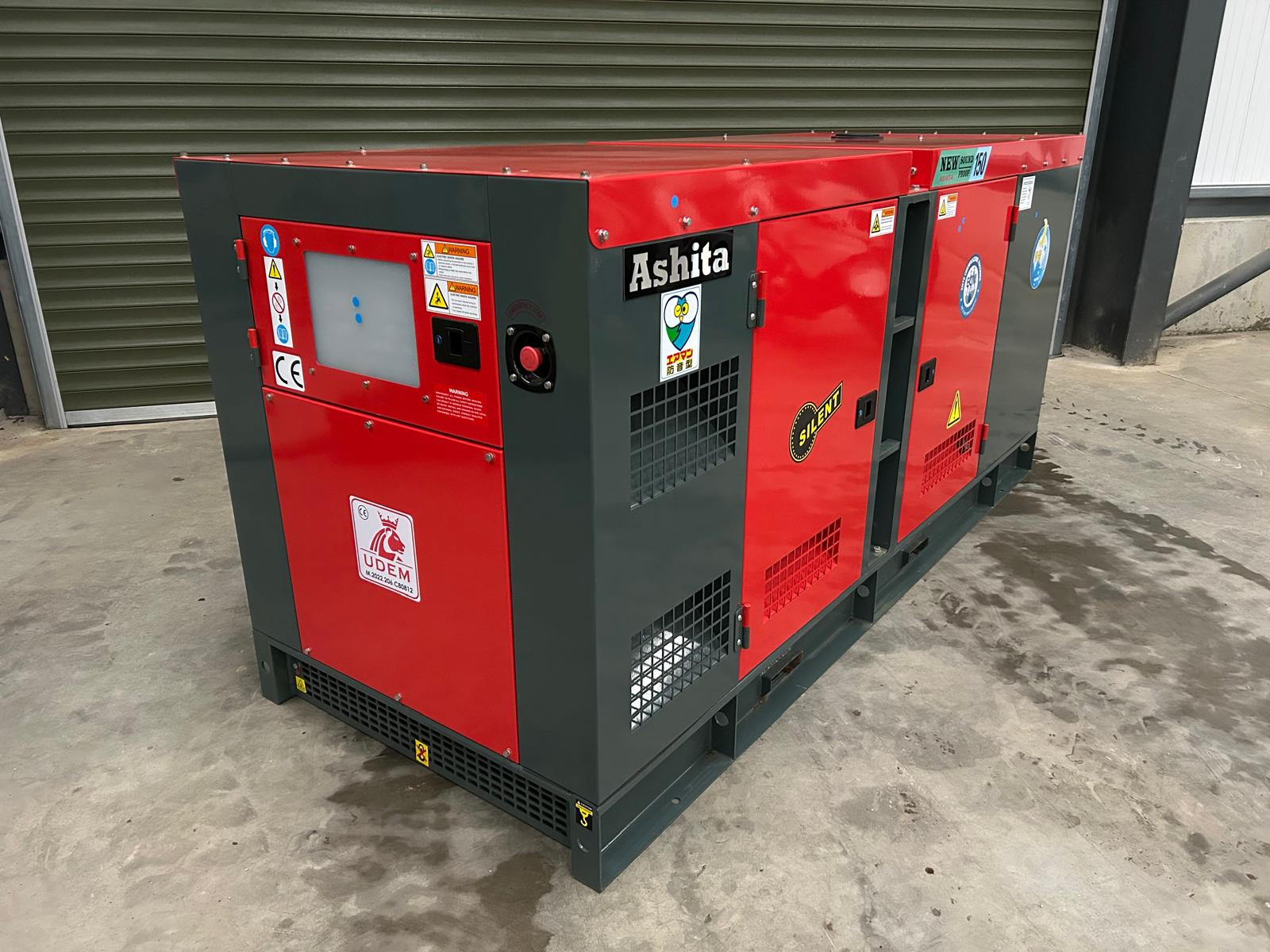 Ashita AG3-150 150kva 3 Phase Diesel Generator | Witham