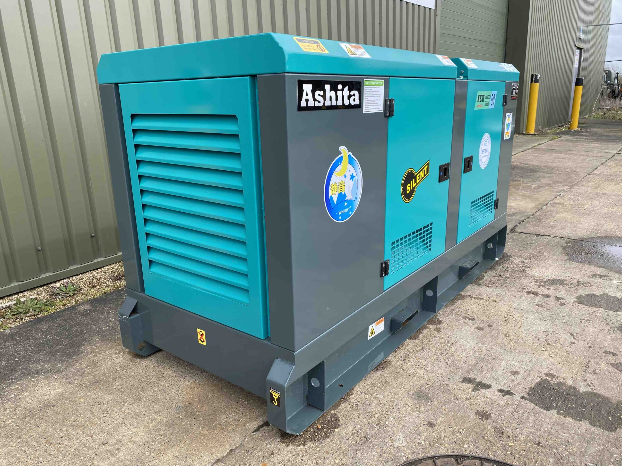 Ashita AG3-50e 50kva 3 Phase : Diesel Generator Direct sales - Witham Specialist Vehicles Ltd ...