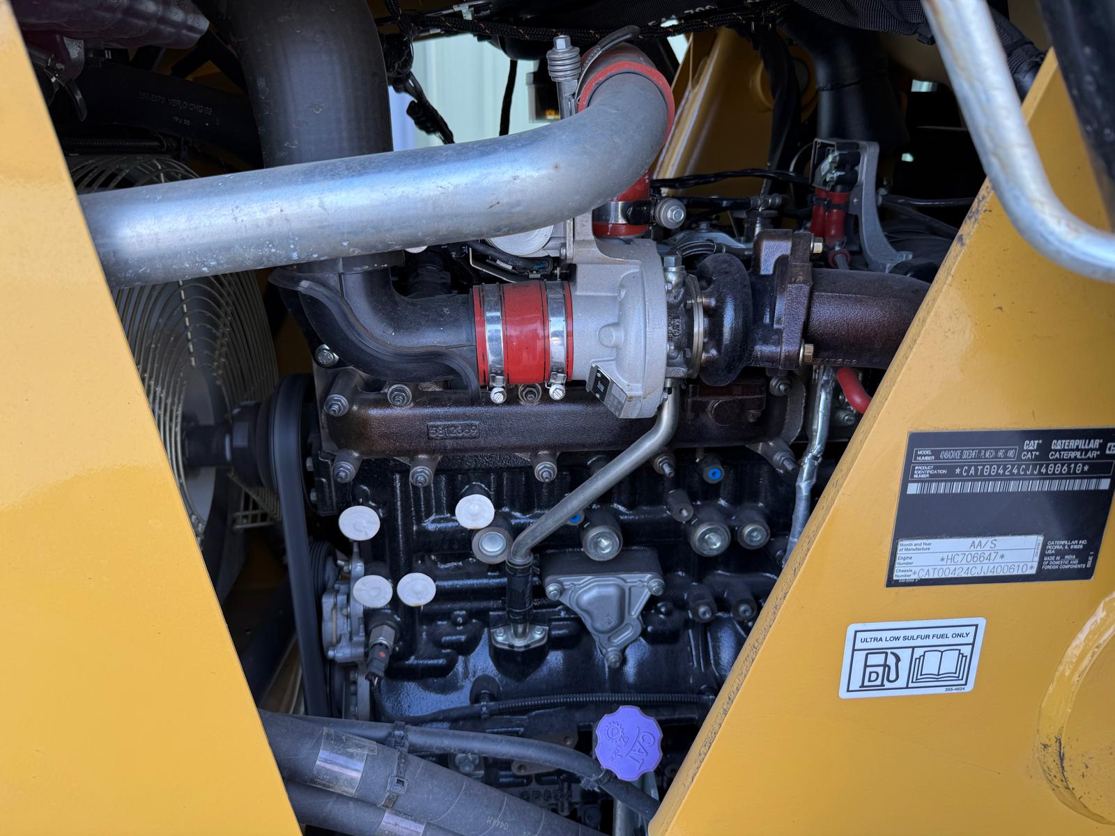 CAT 424 Backhoe Loader 4WD Direct sales & actions of - UK - Witham ...