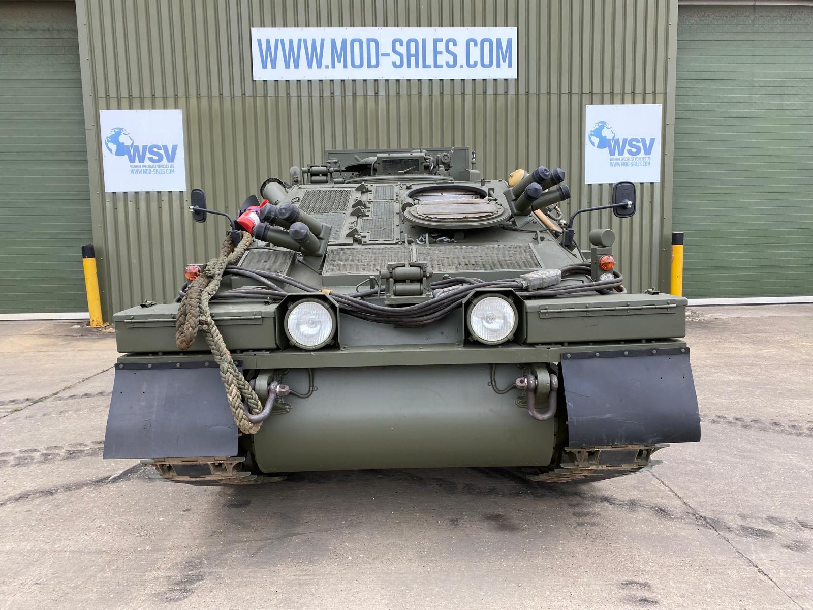 CVRT Samson Armoured Recovery Vehicle Direct sales & actions - Witham ...