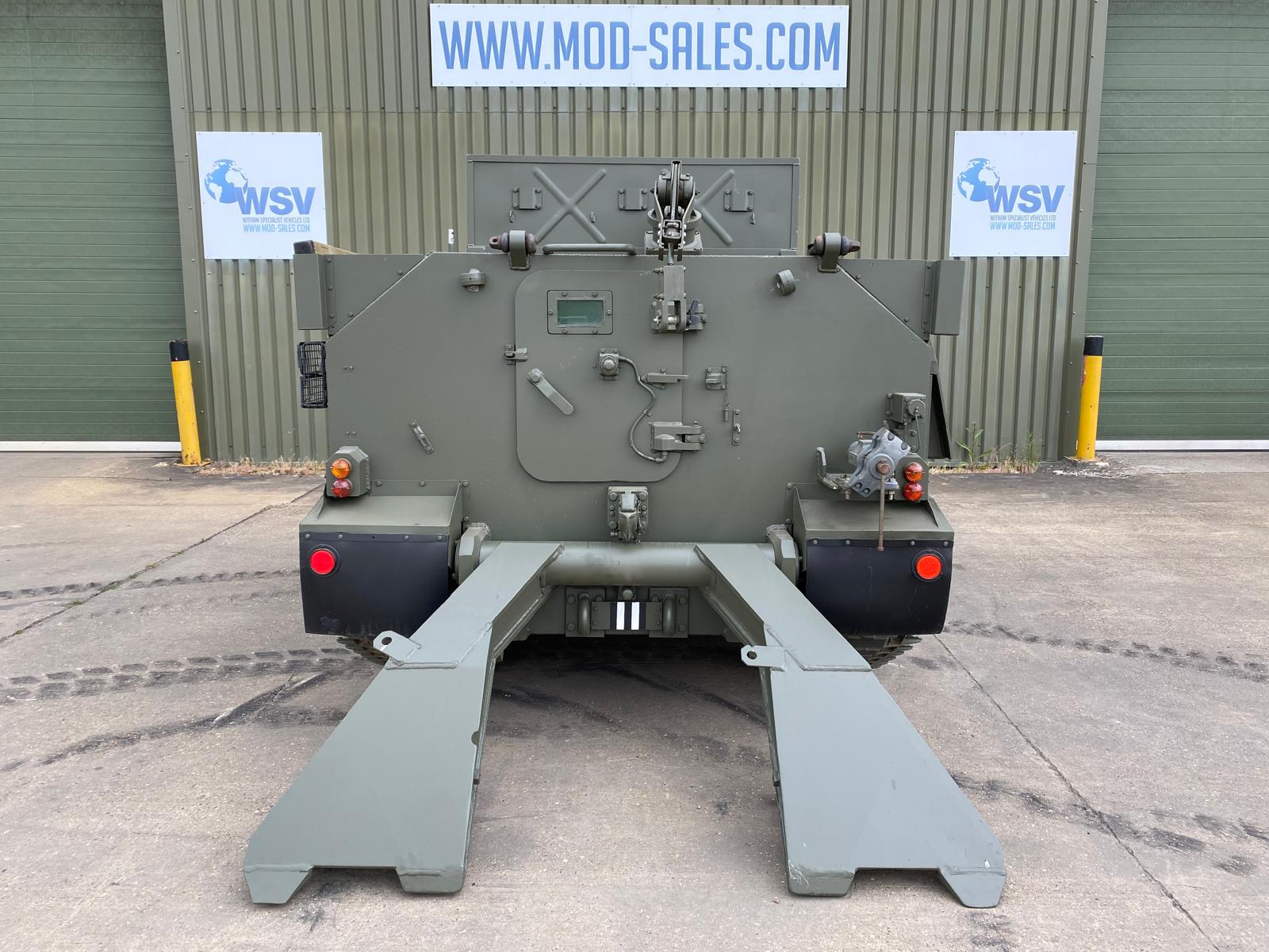CVRT Samson Armoured Recovery Vehicle Direct sales & actions - Witham ...