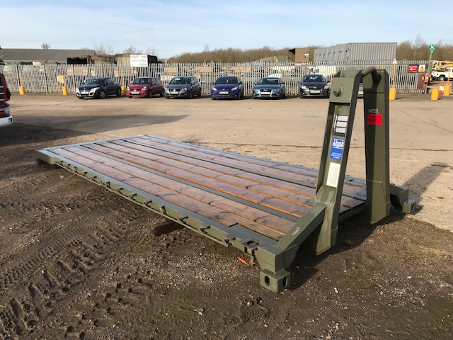 DROPS 20 Foot ISO Twist Lock: Flat Rack | Witham Specialist