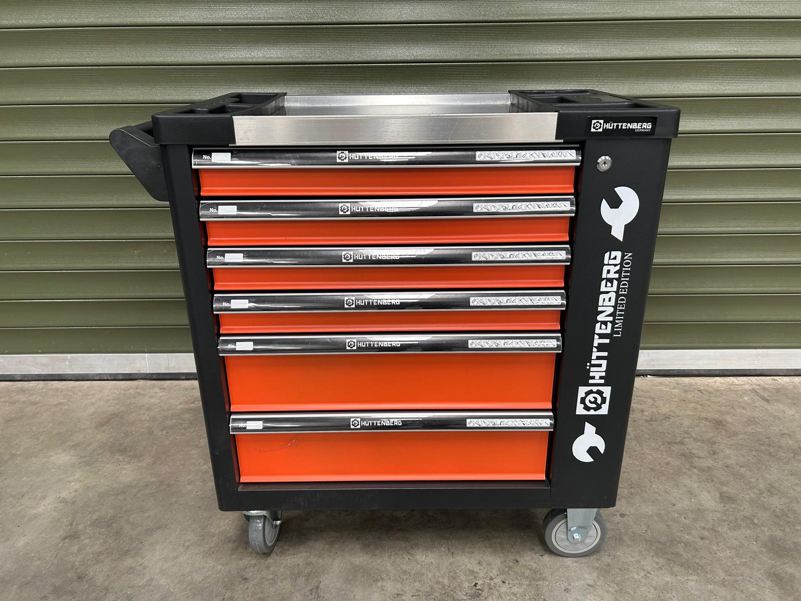 Huttenberg Roll cab 6 drawer Tool cabinet: Complete with - Witham ...