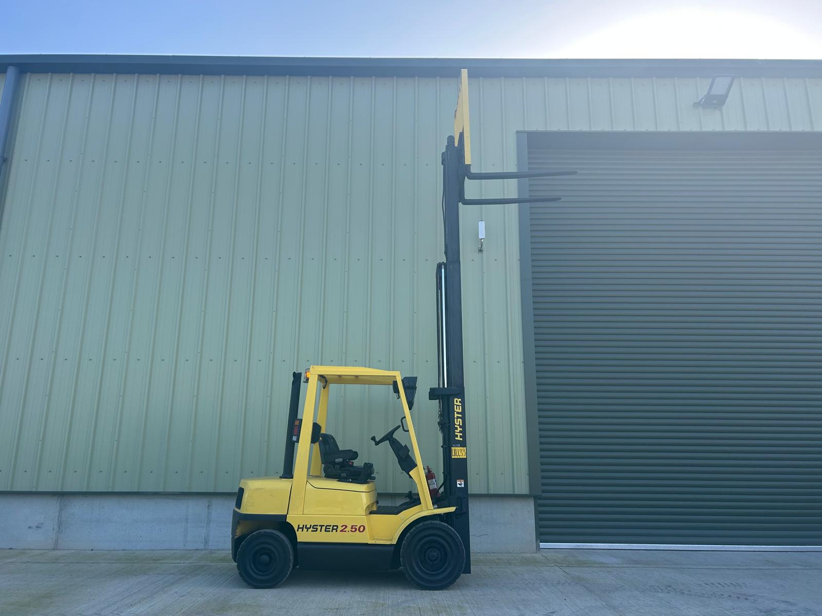 Hyster H2.5XM Diesel Forklift Truck Direct sales & actions - Witham ...