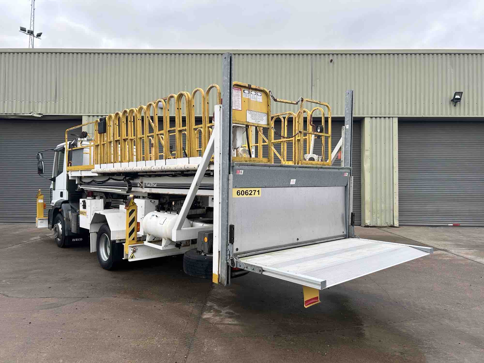 Iveco Euro Cargo 150/E21 Aircraft : Maintenance Lift - Witham Specialist Vehicles Ltd | EX ...