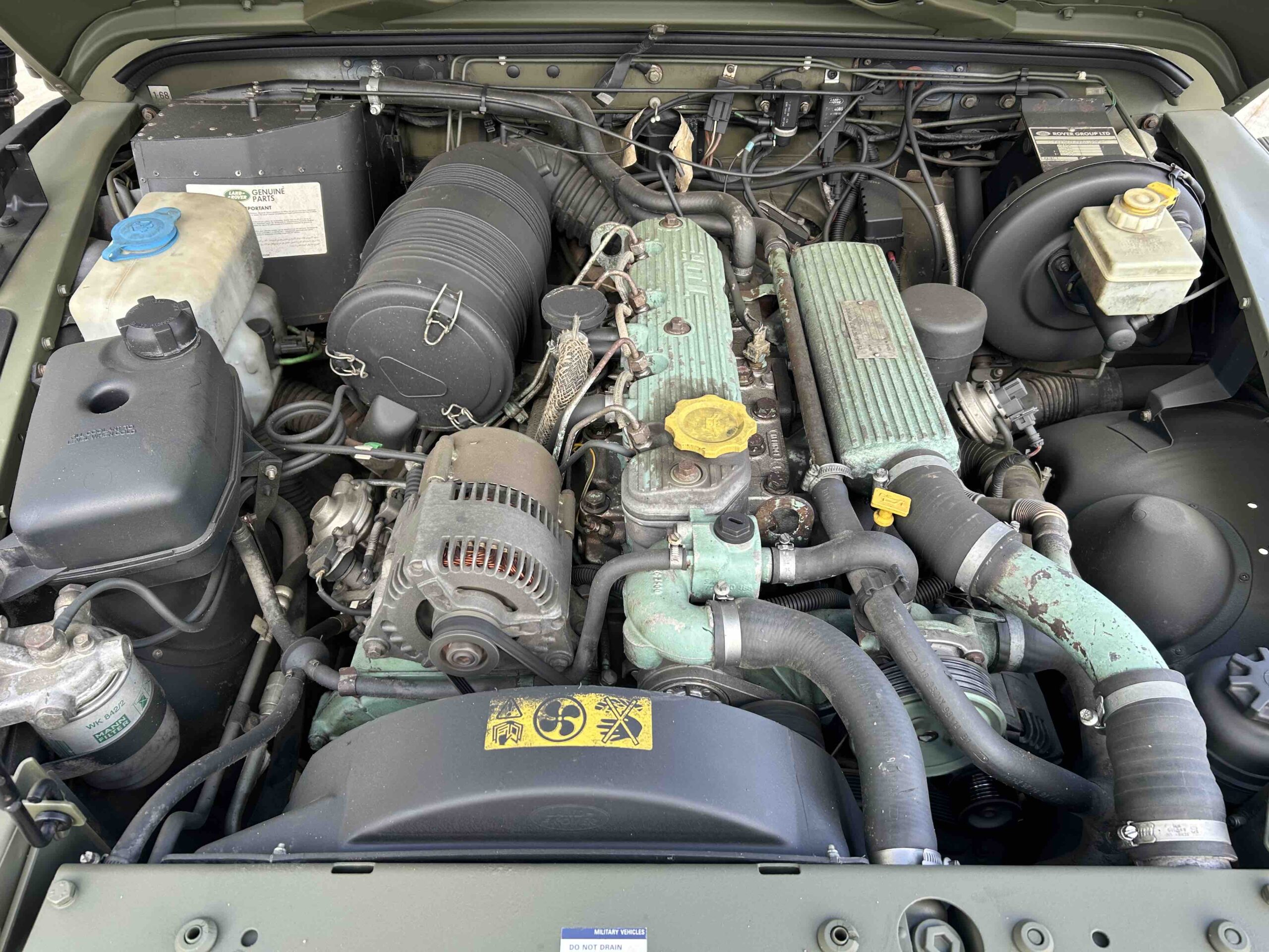 Land Rover TUL Wolf 90 2.5lt 300Tdi : Hard Top LHD - Witham Specialist ...