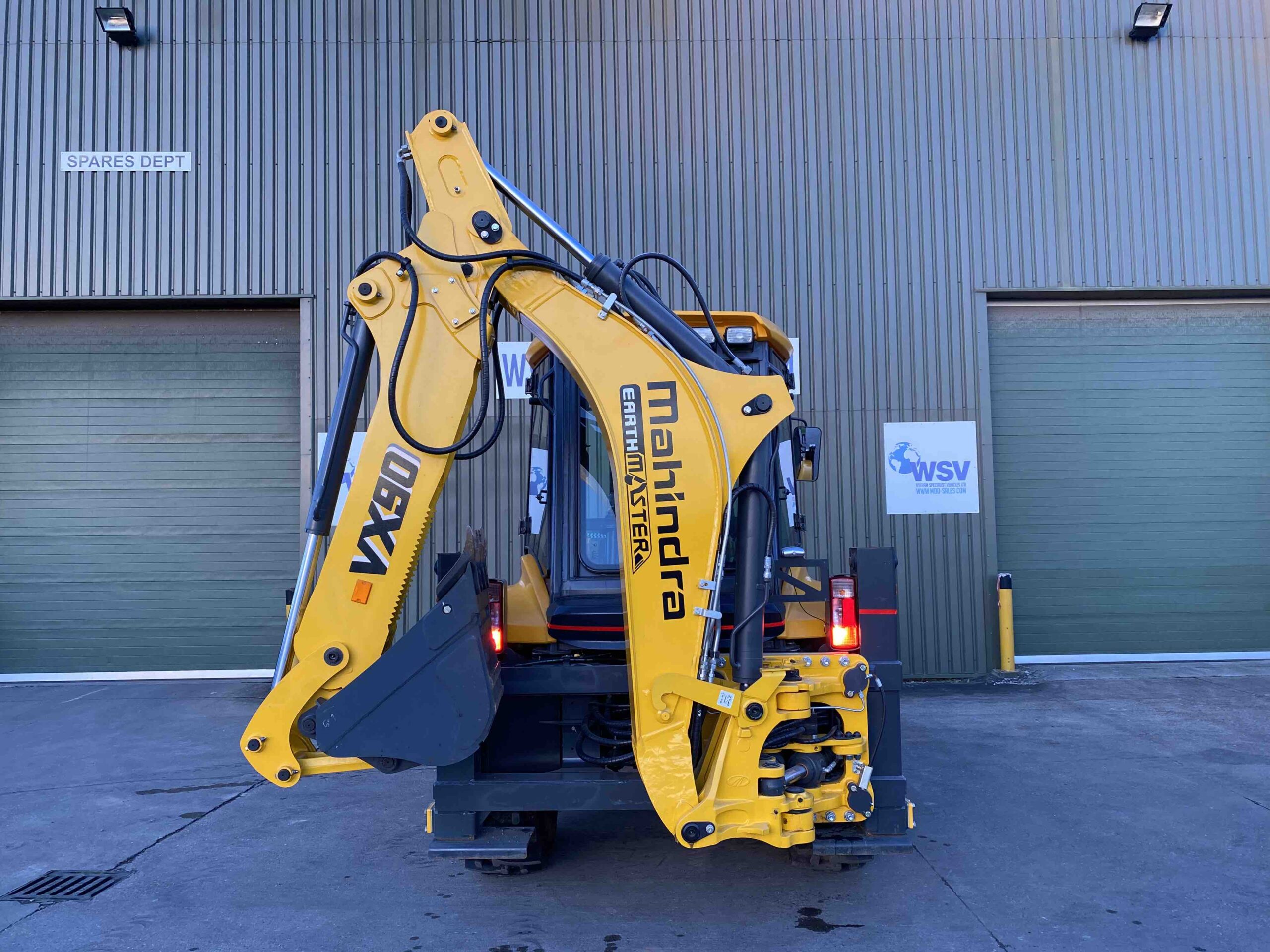 Mahindra: VX90 4X4 Earth Master Backhoe Loader Direct sales - Witham ...