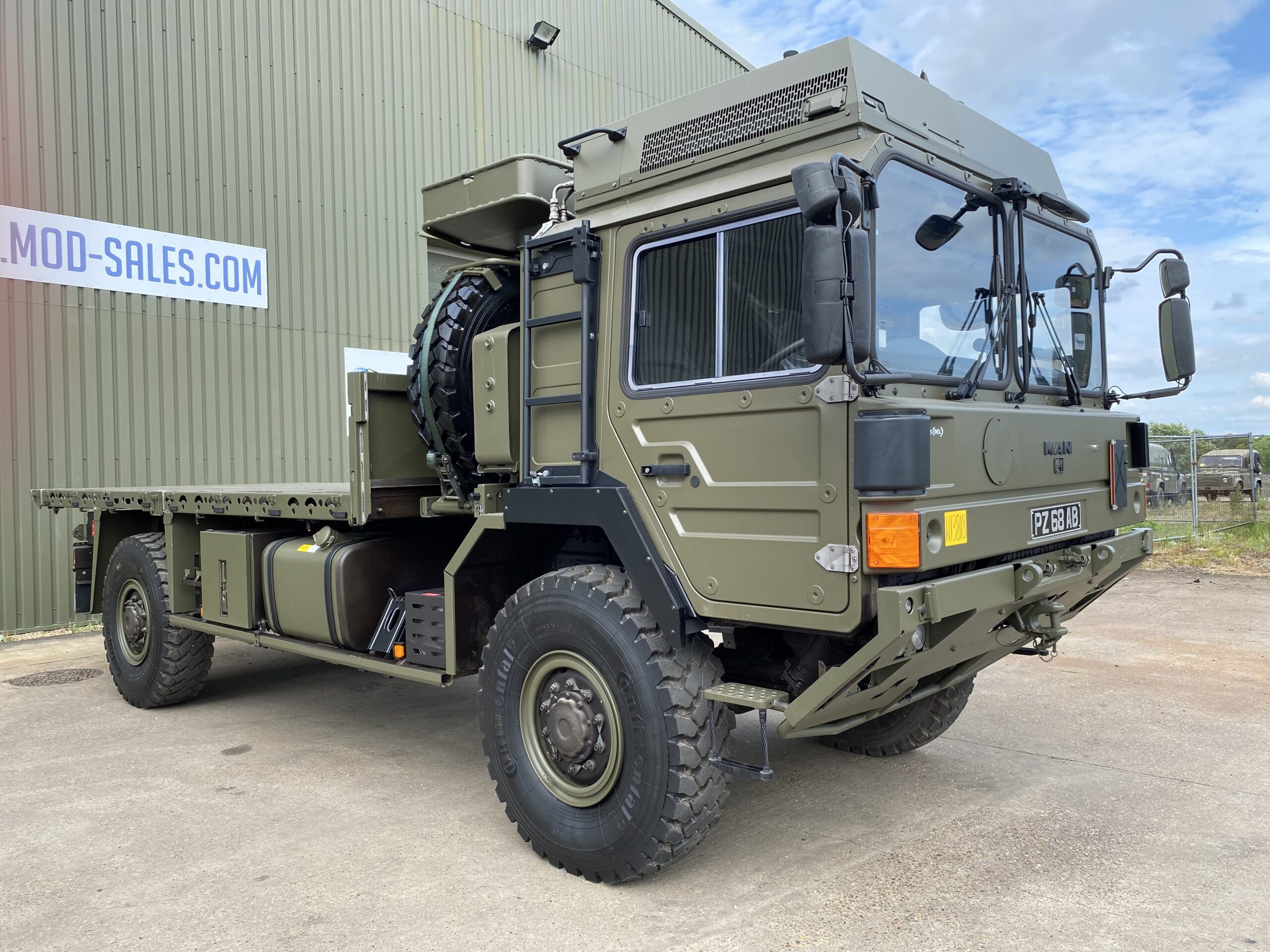 MAN HX60 : 4×4 Flatbed truck Unused Reserve Condition - Witham ...