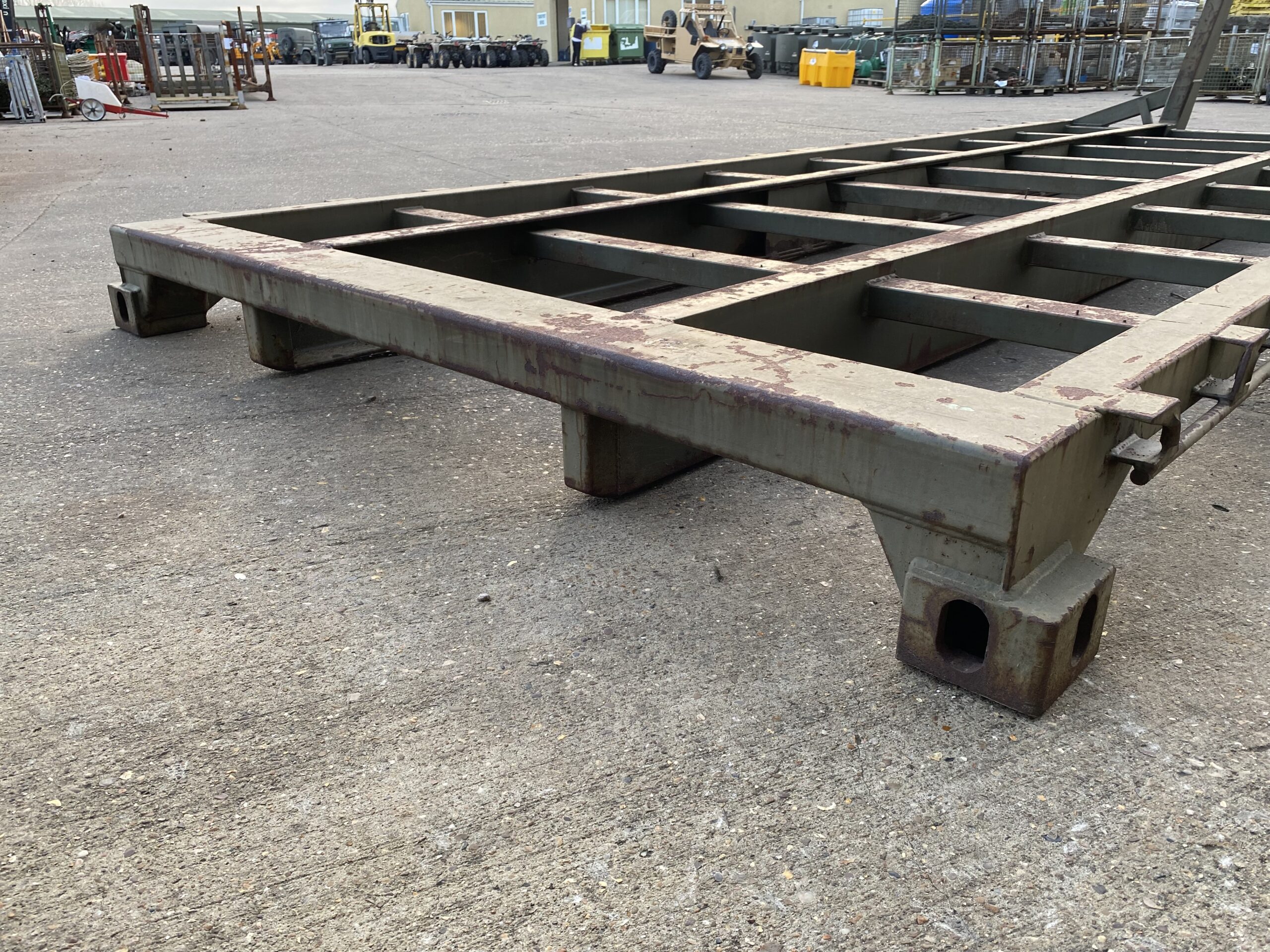 Marshall Engineering : 20 Foot Flat Rack DROPS Direct sales - Witham ...