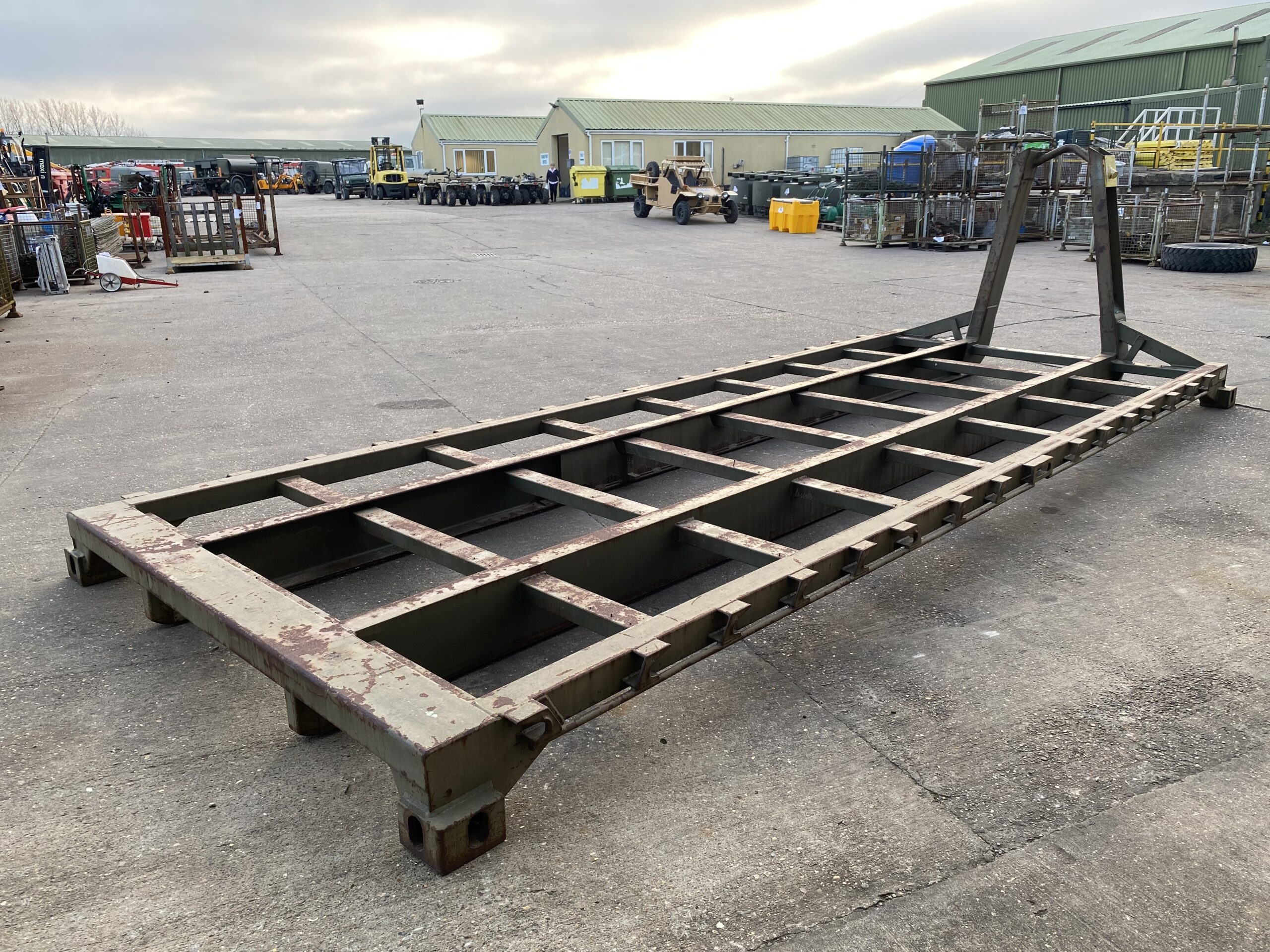 Marshall Engineering : 20 Foot Flat Rack DROPS Direct sales - Witham ...