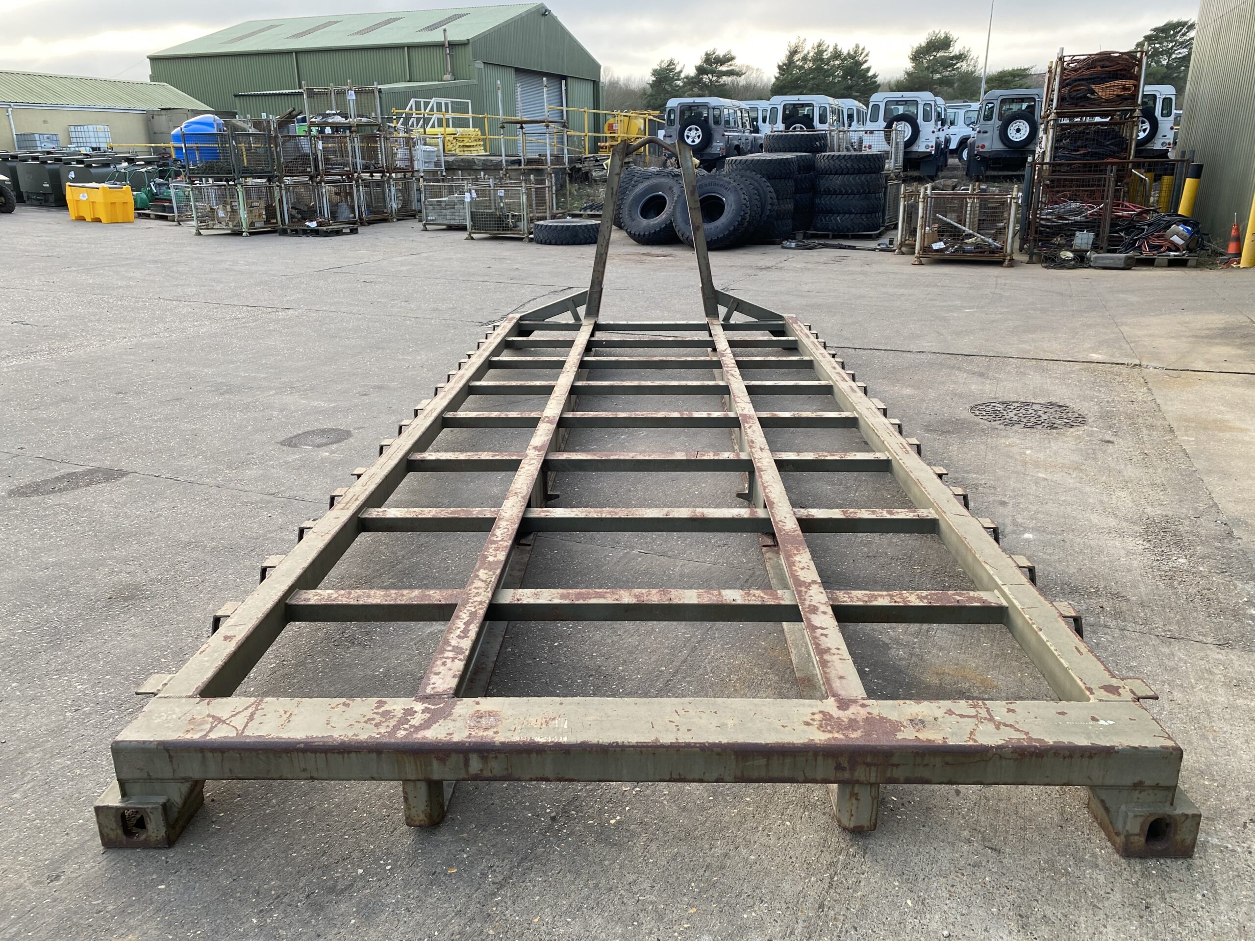 Marshall Engineering : 20 Foot Flat Rack DROPS | Witham