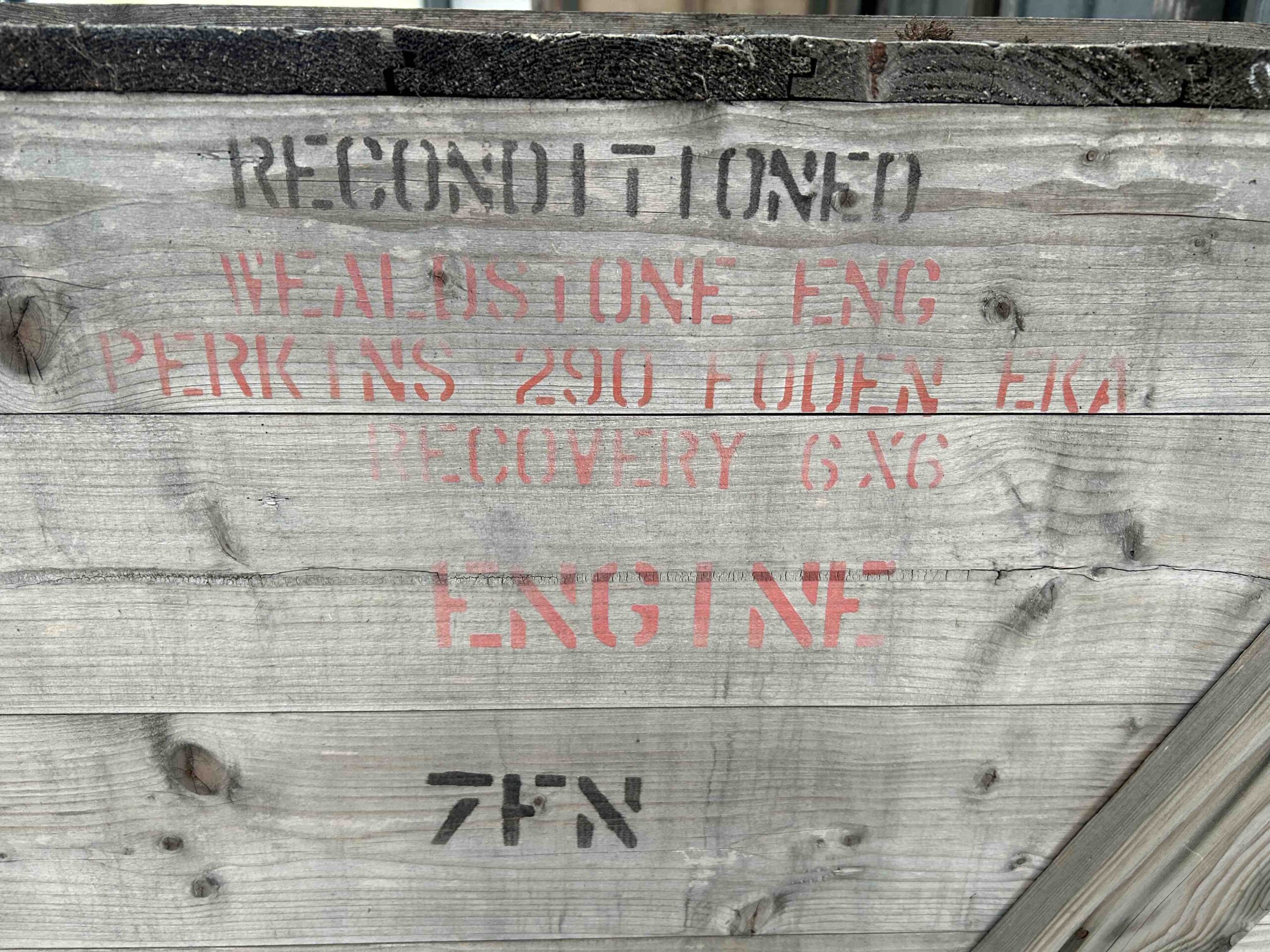 Rolls Royce Perkins Eagle 290L : Foden 6×6 Engine - Witham Specialist ...