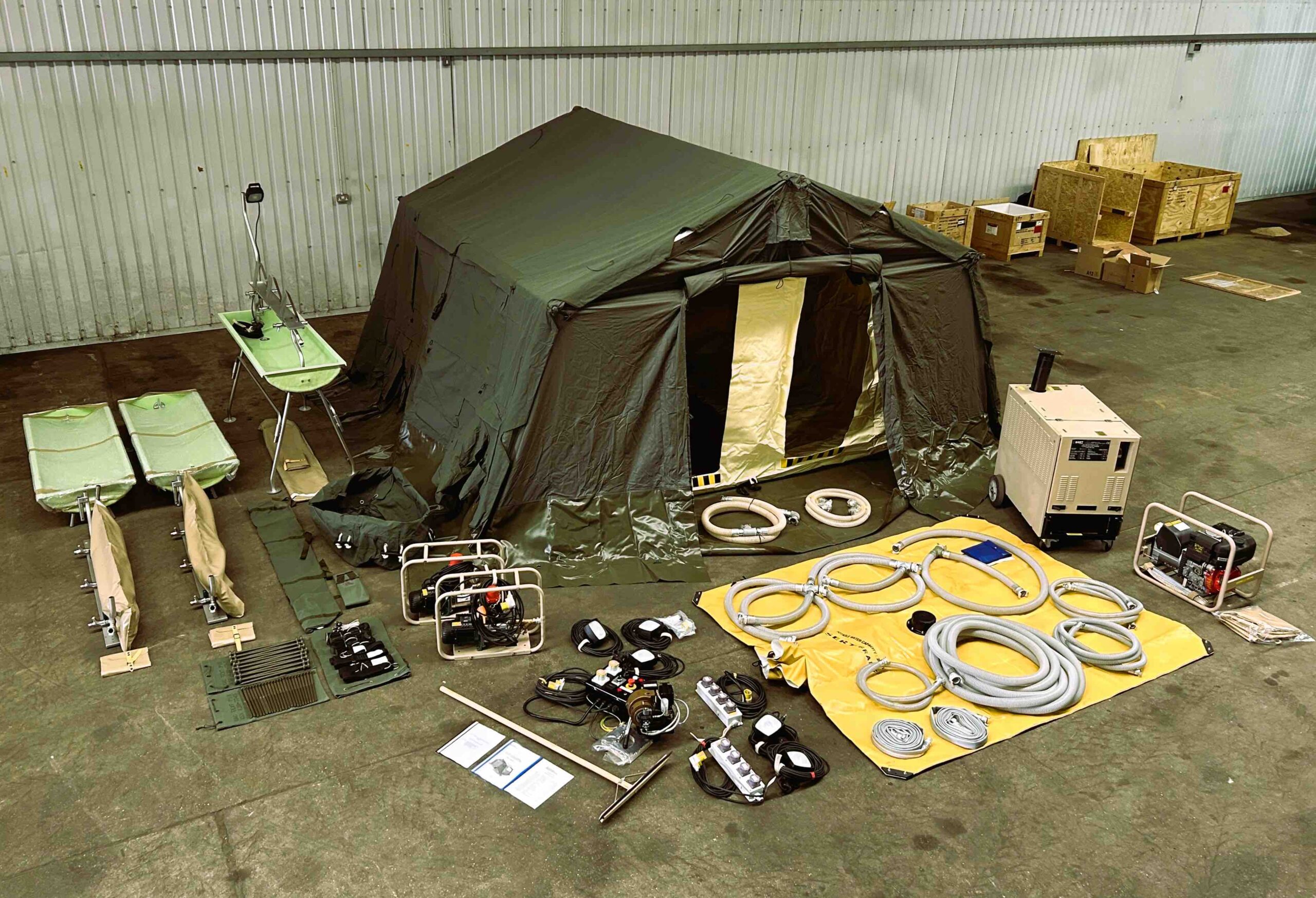 Self contained Field Deployable : Hygiene unit. | Witham