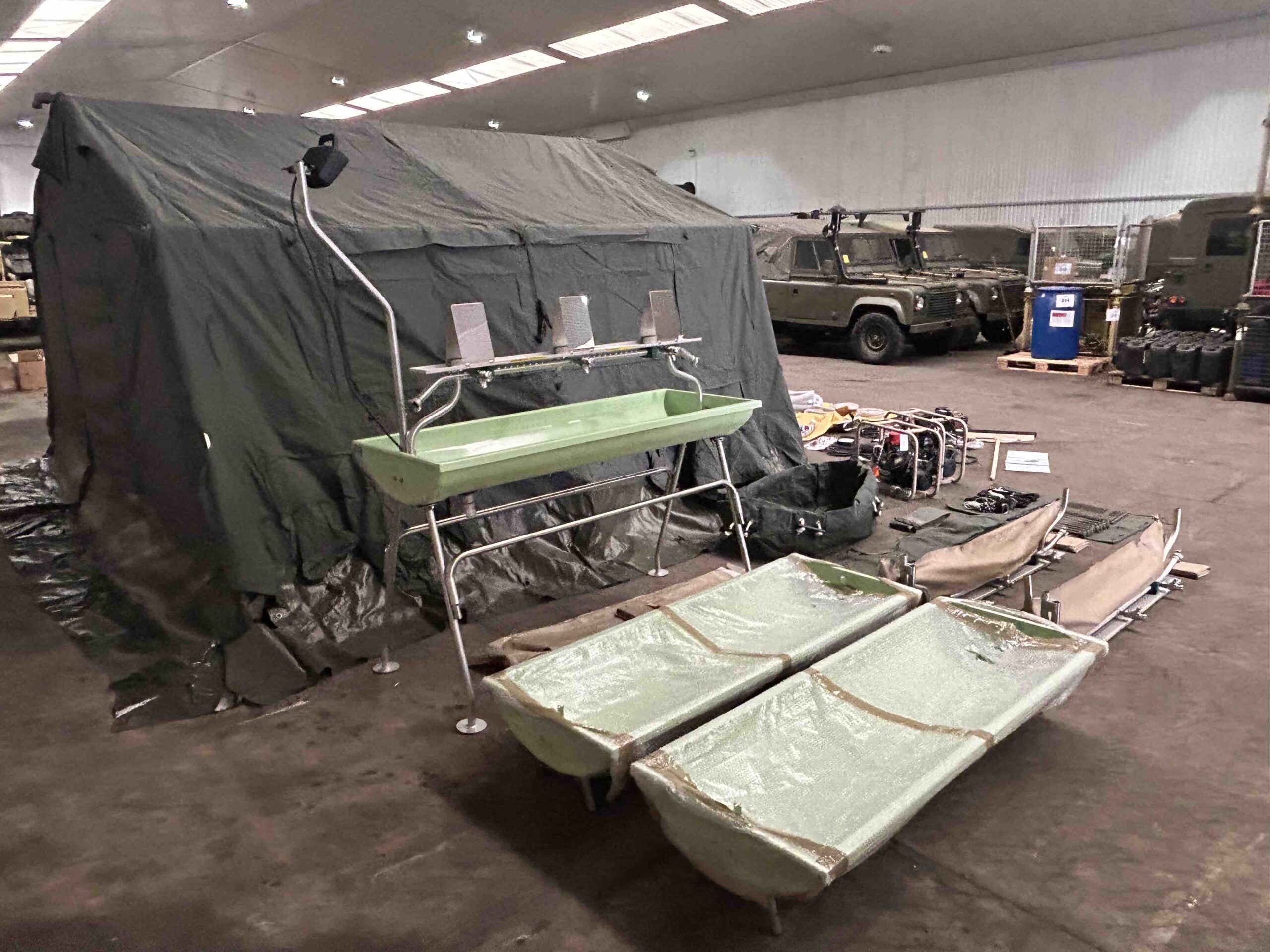 Self contained Field Deployable : Hygiene unit. | Witham